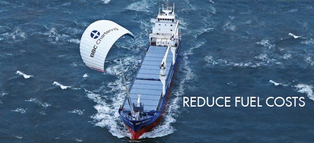 Skysails. Cometas que impulsan barcos