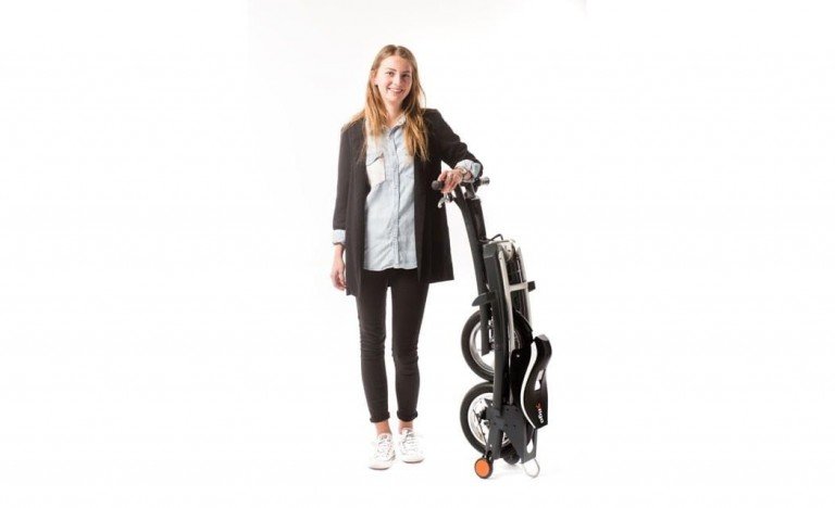 Stigo. El Scooter eléctrico que se pliega y despliega en 3 segundos