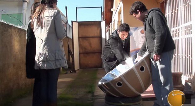Proyecto DIY: Cómo hacer una cocina solar parabólica de cartón