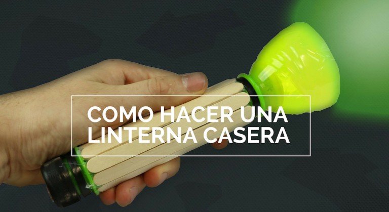 Cómo hacer una linterna casera con material reciclado