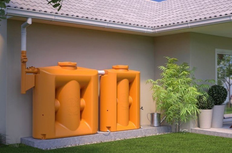Tanque modular vertical para filtrar y almacenar agua de lluvia para su ...