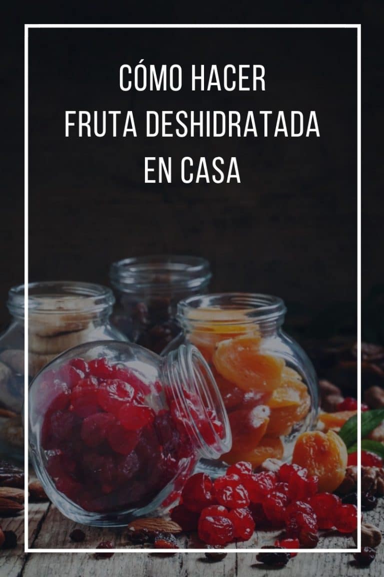Cómo hacer fruta deshidratada en casa Cómo hacer fruta deshidratada en casa