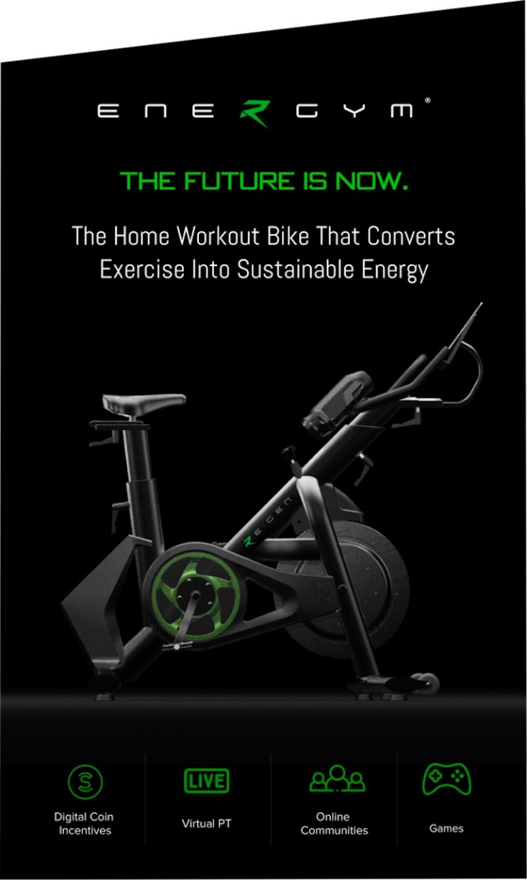 RE:GEN - la bicicleta fitness inteligente que genera electricidad y ...