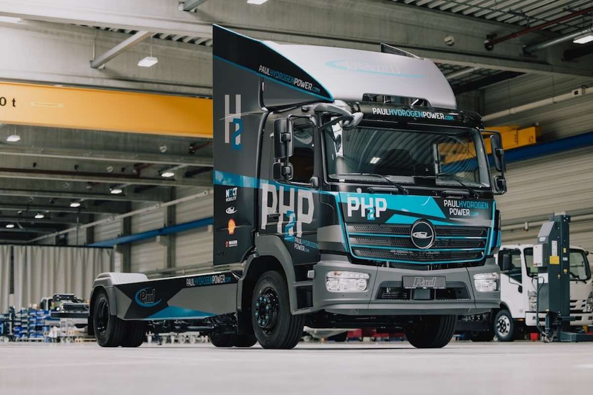 La tecnología de Voith impulsa el primer camión H2 producido en serie ...