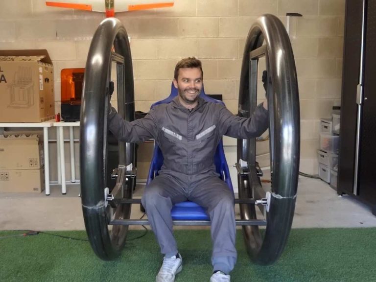 Diseñador amateur británico fabrica un diwheel eléctrico de 60 kW con ...
